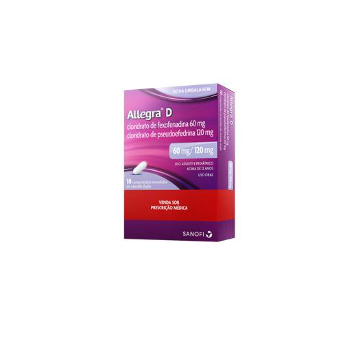 Allegra D Com 10 Comprimidos
