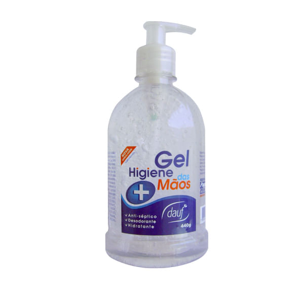 Gel Para Higiene Das Mãos Dauf Com Válvula 440g