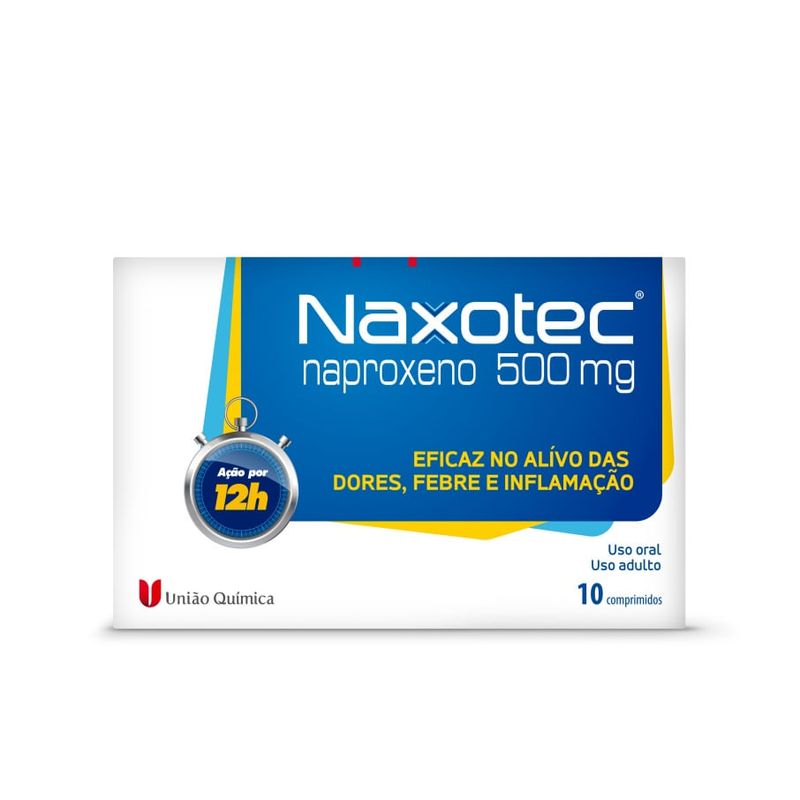 Naxotec 500mg Com 10 Comprimidos