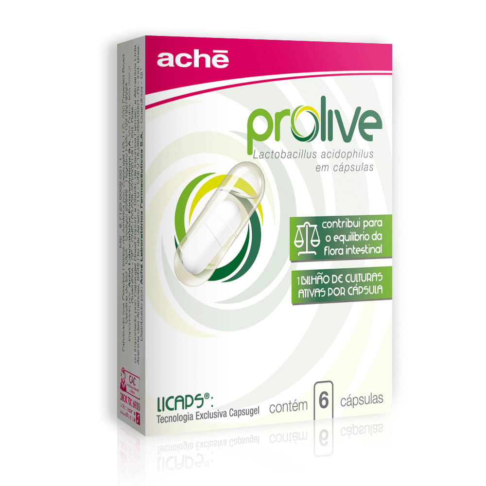 Prolive Com 6 Cápsulas