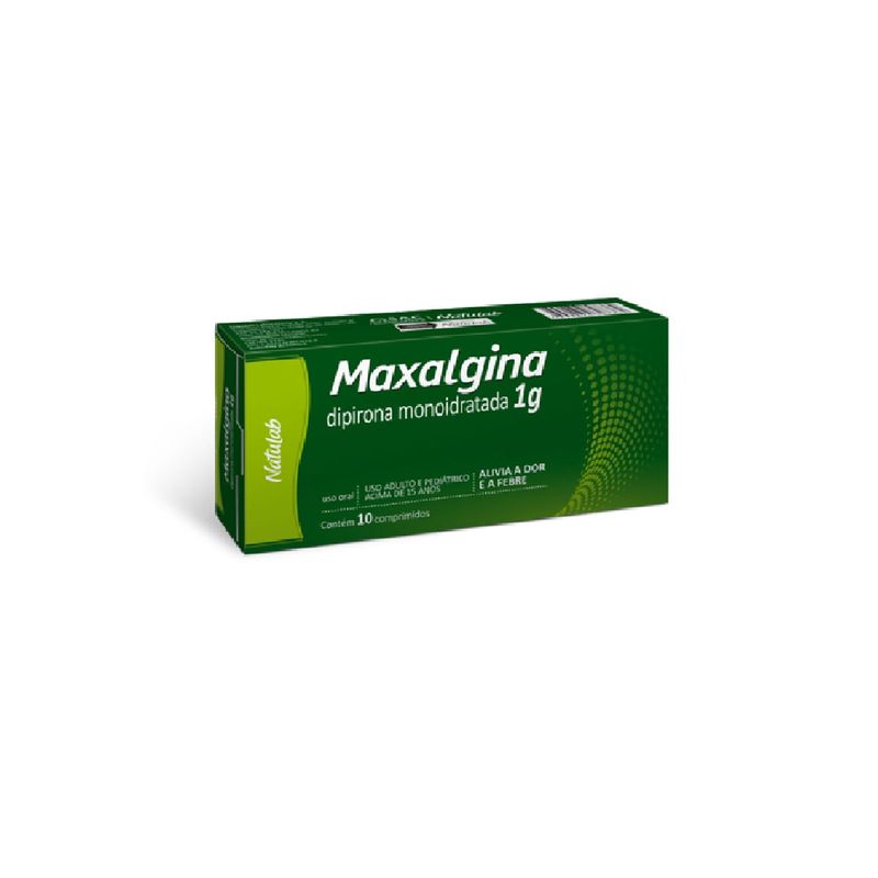 Maxalgina 1g Com 10 Comprimidos