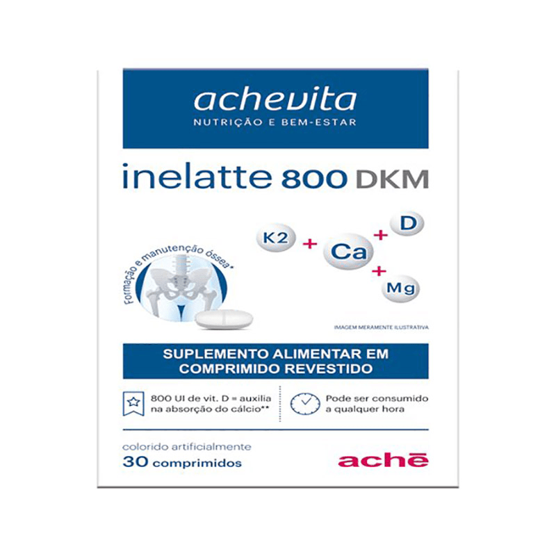 Inellate 800kdm Com 30 Comprimidos