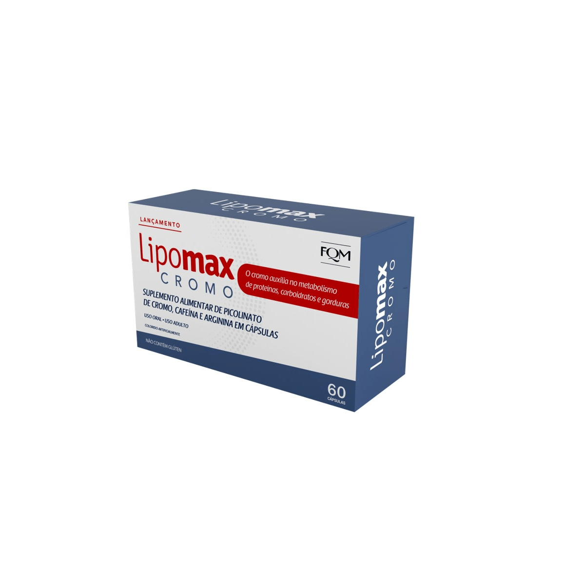 Lipomax Cromo Com 60 Capsulas