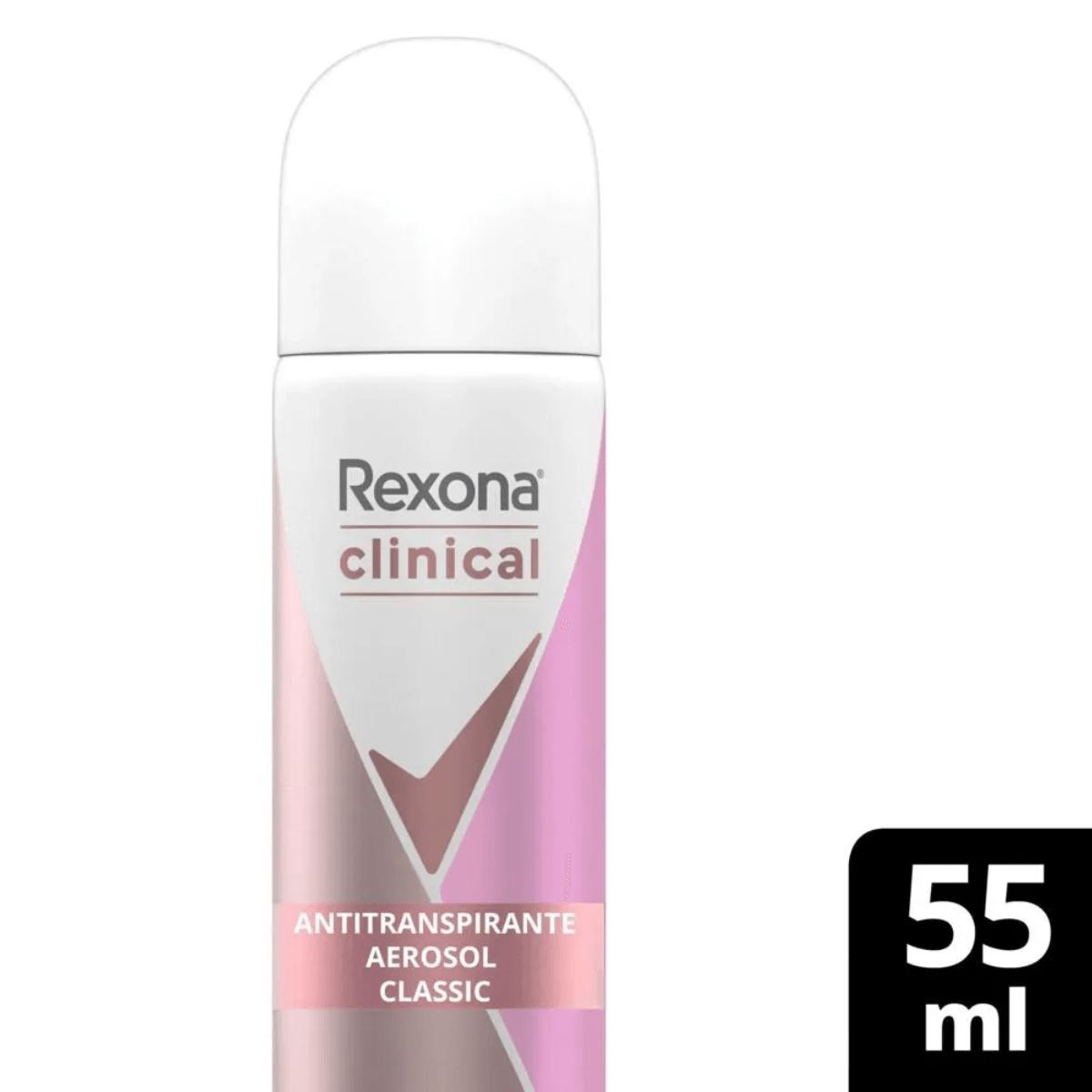 Desodorante Aerossol Rexona Clinical Classic Feminino com 55ml