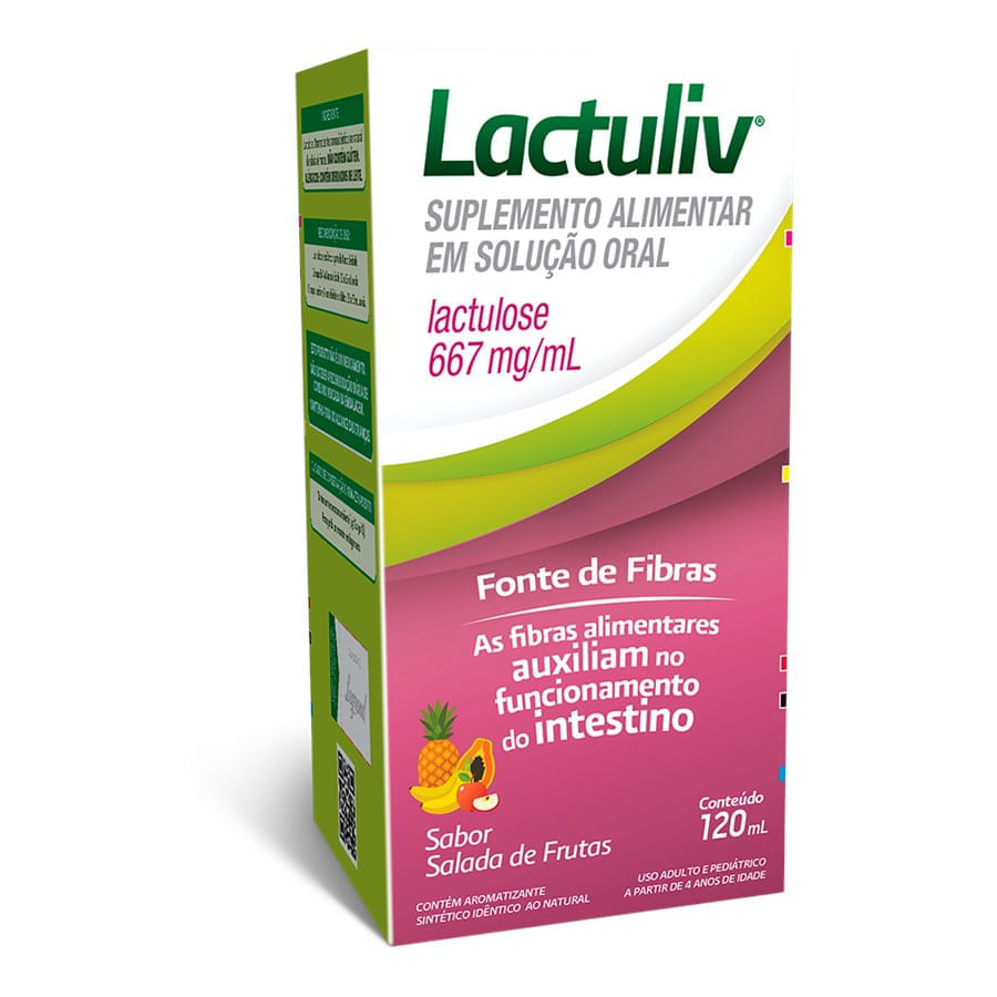 Lactuliv Xarope Salada De Frutas 667mg/ml 120ml