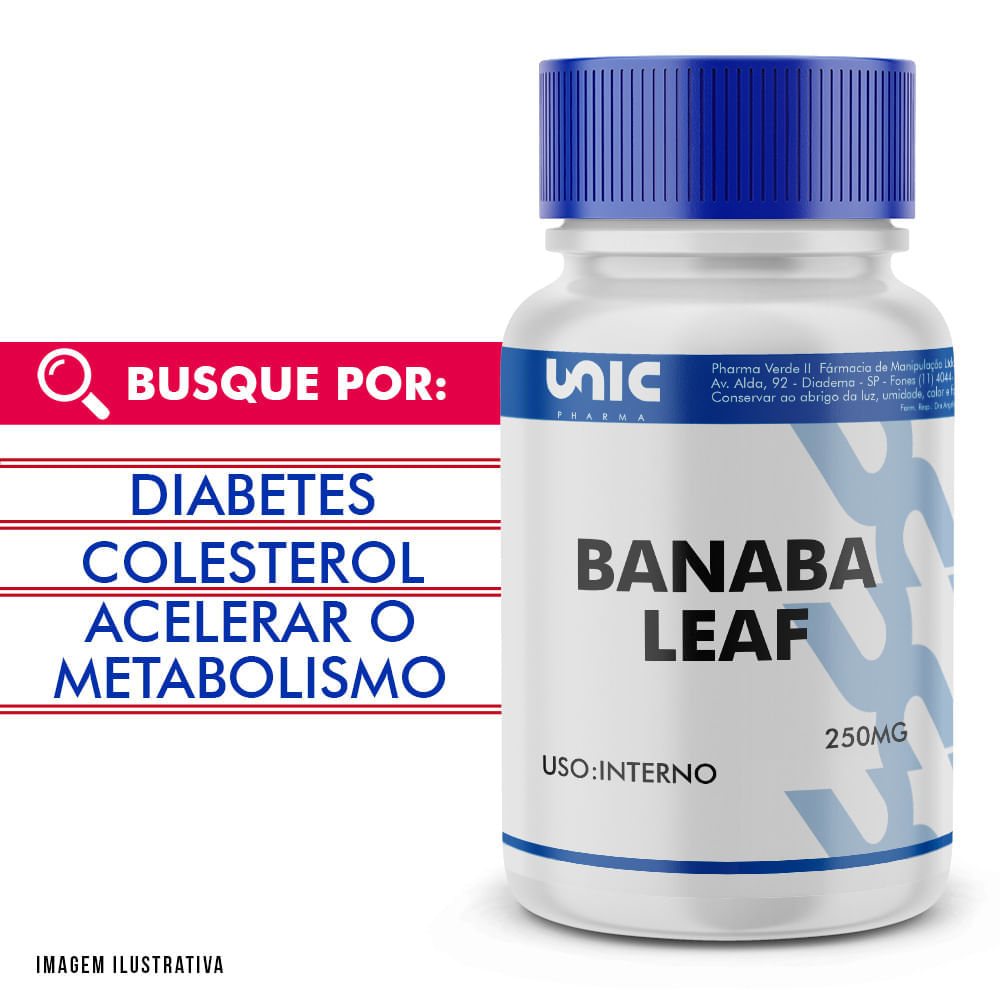 Banaba Leaf (Lagerstroemia Speciosa) 250mg